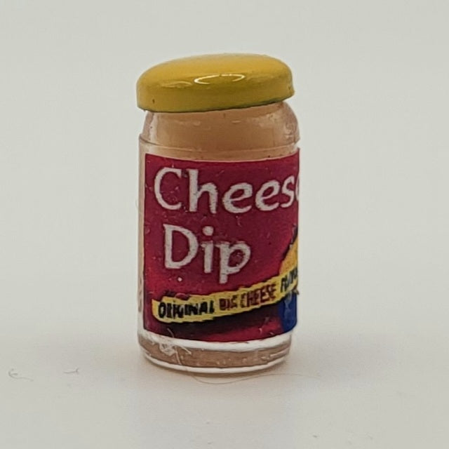 Jar of Cheese Dip - 1/12 Scale Dollhouse Miniature – Freedom Miniatures