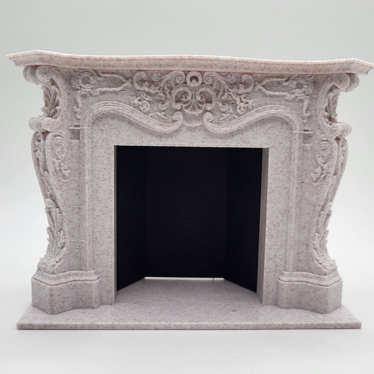 Fancy Fireplace - Resin - 1/12 Scale Dollhouse Miniature – Freedom ...
