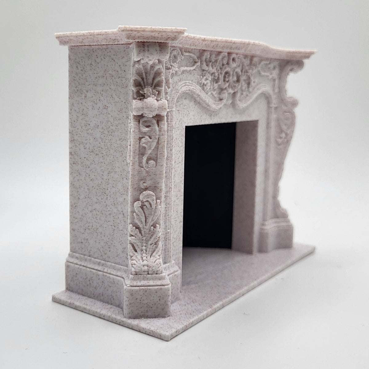 Fancy Fireplace - Resin - 1/12 Scale Dollhouse Miniature – Freedom ...