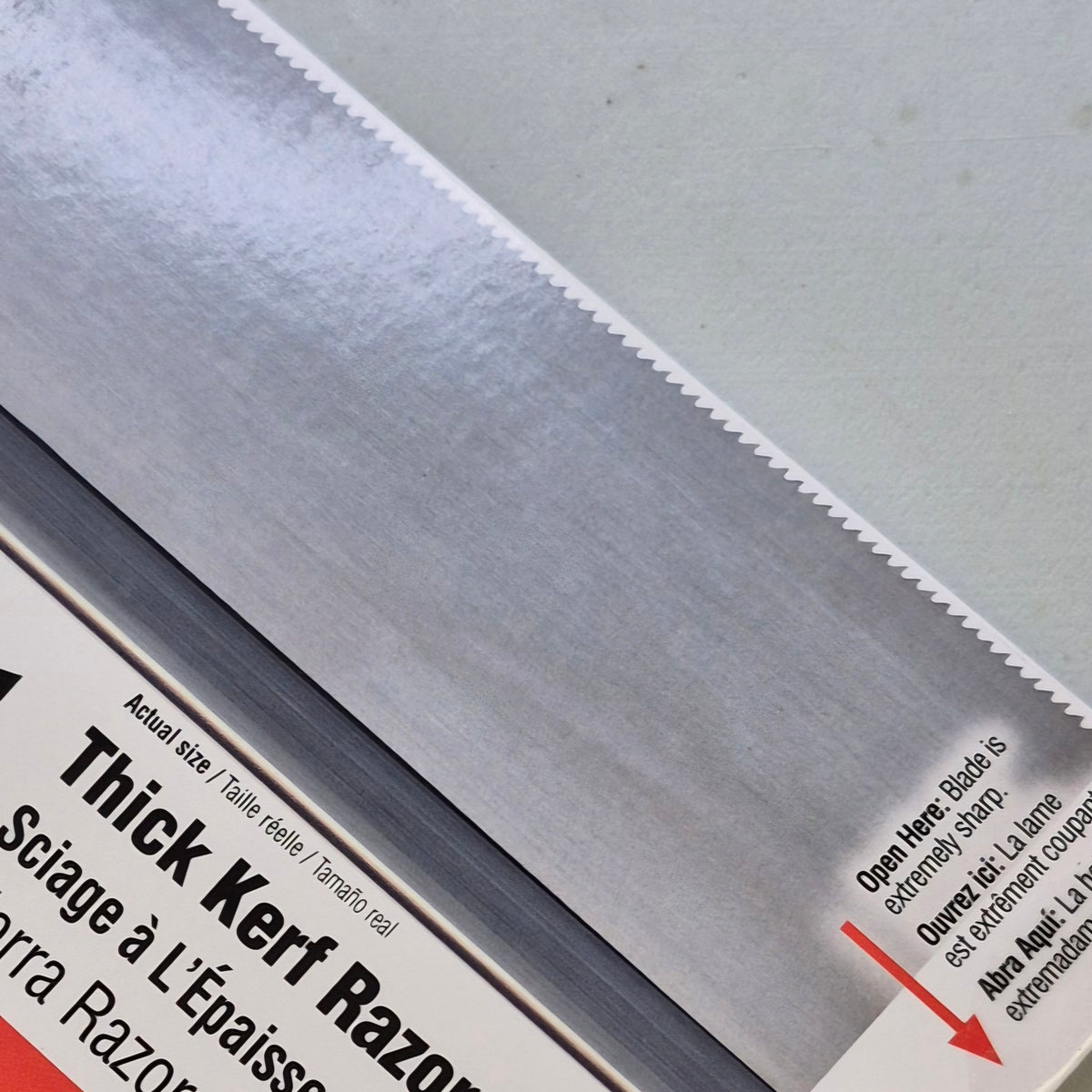 Woodcraft Thick Kerf Razor Saw - 14 TPI - Zona – Freedom Miniatures