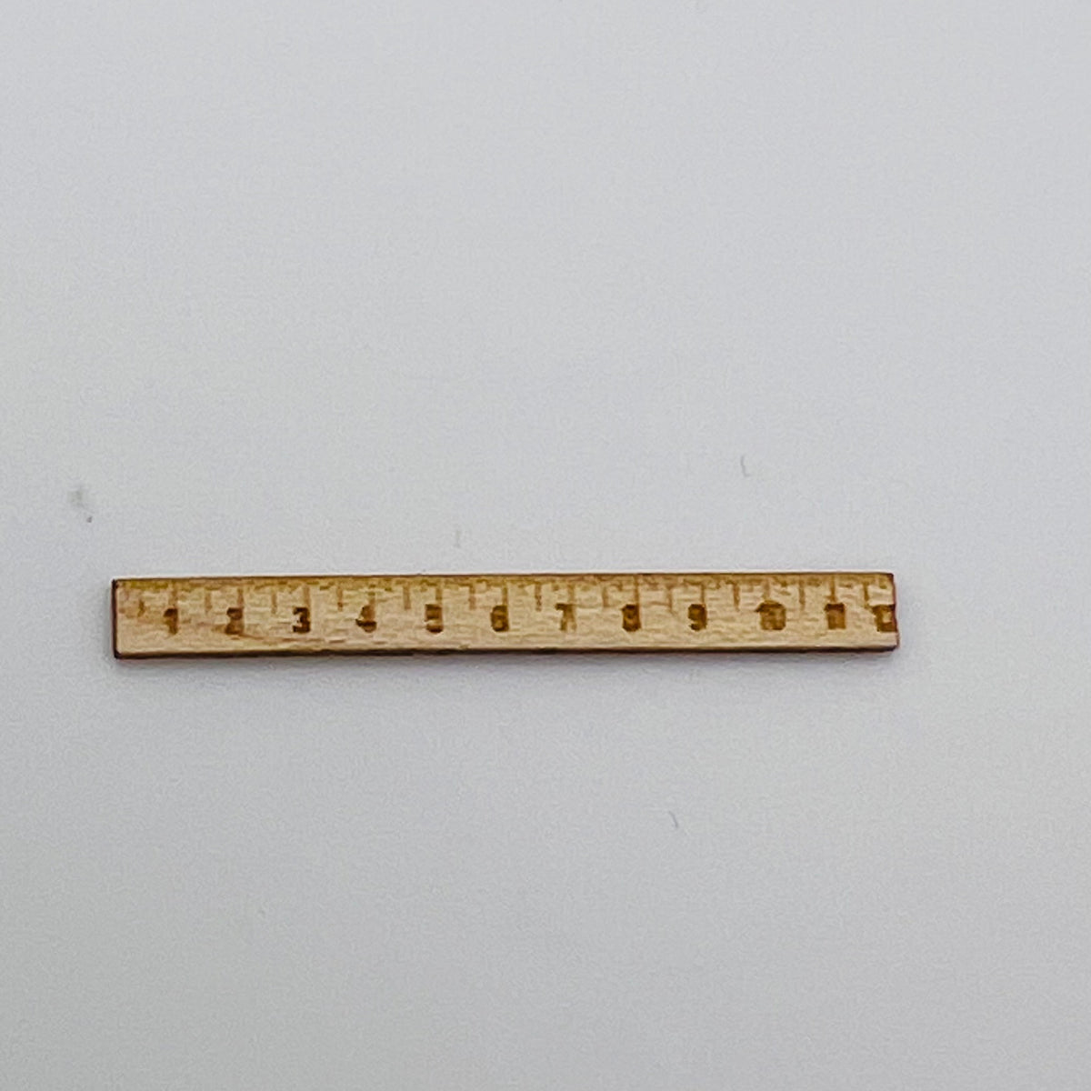 Wooden Ruler - 12 inches - Dollhouse Miniature – Freedom Miniatures