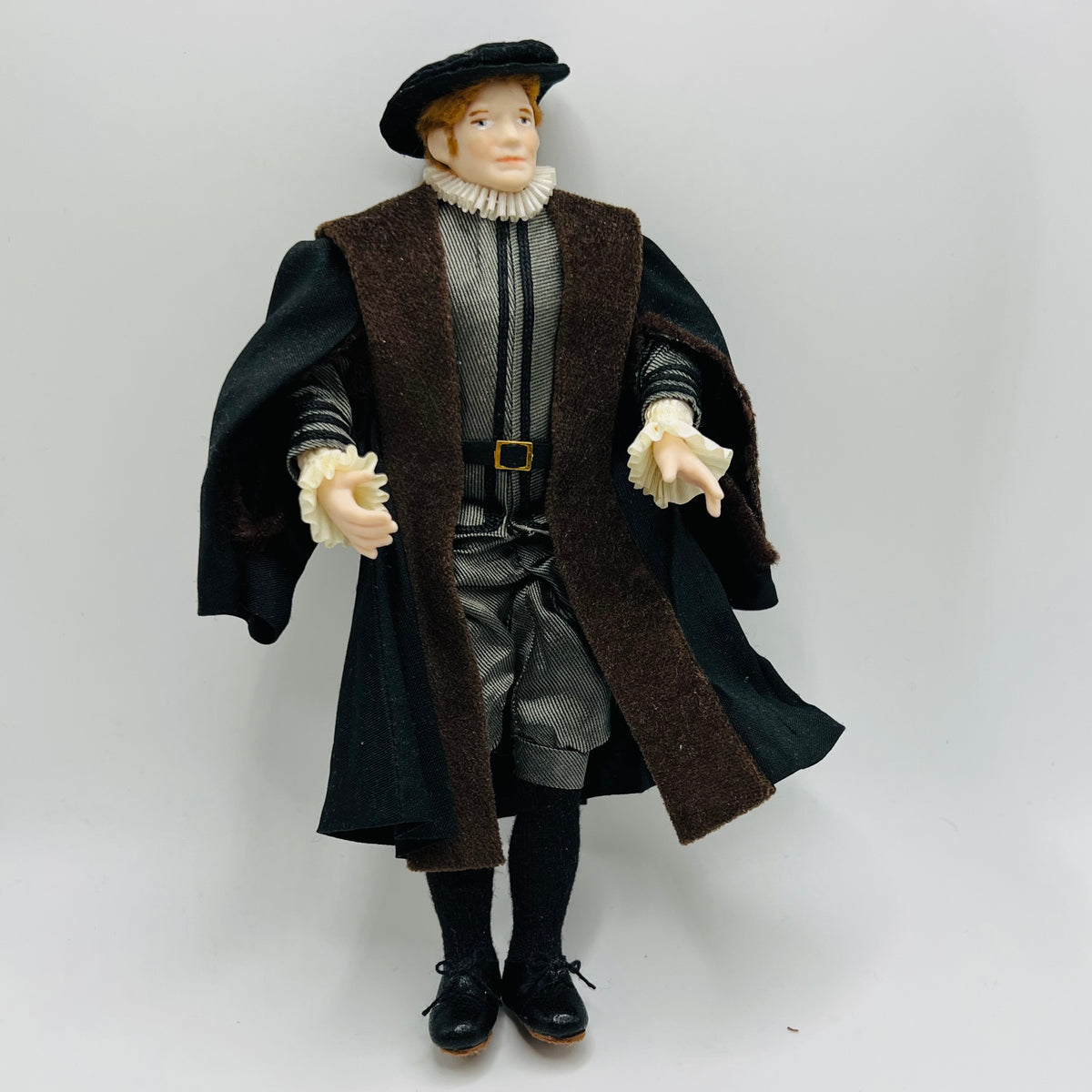 Henry VIII Porcelain Doll - Hand Painted Face - Custom Clothing - 1/12 ...