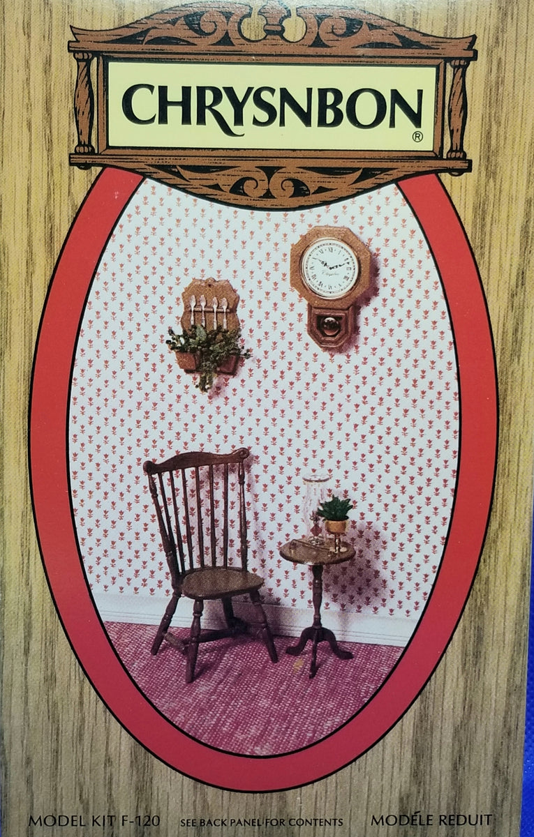 Chrysnbon Duxbury Chair and Accessories Kit – Freedom Miniatures