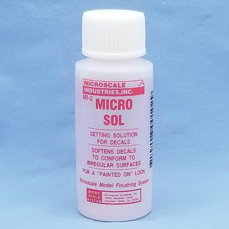 Micro Sol - Decal Setting Solution - 1 oz bottle – Freedom Miniatures