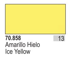 Vallejo Model Color Paint 70.858 - Ice Yellow – Freedom Miniatures